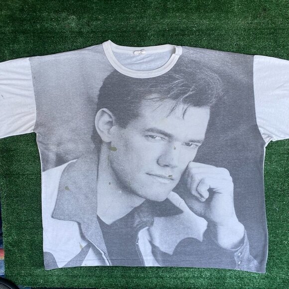 Randy Travis | Shirts | Vintage 9s Randy Travis Shirt Aop Country ...